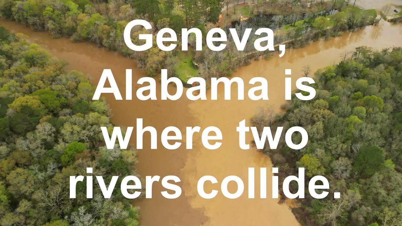 Geneva, Alabama is where two rivers collide (4K) - YouTube