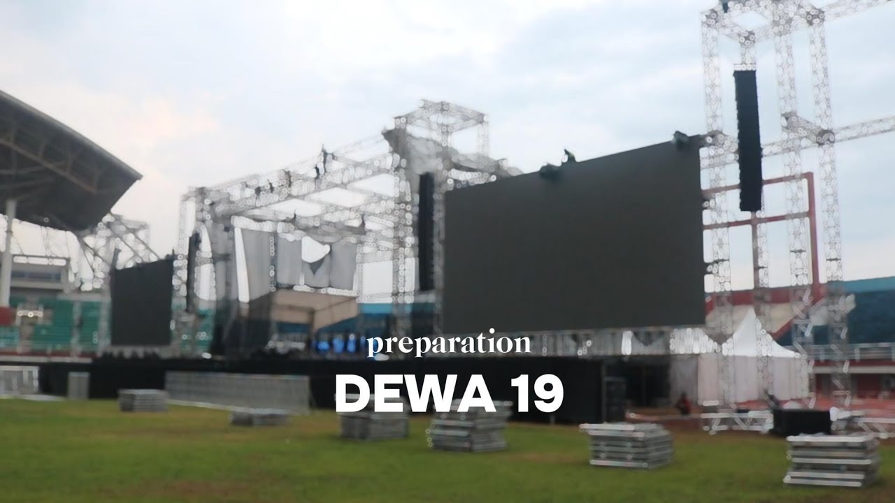 Preparation Konser Pesta Rakyat Jember - Day 2 || DEWA 19 - YouTube