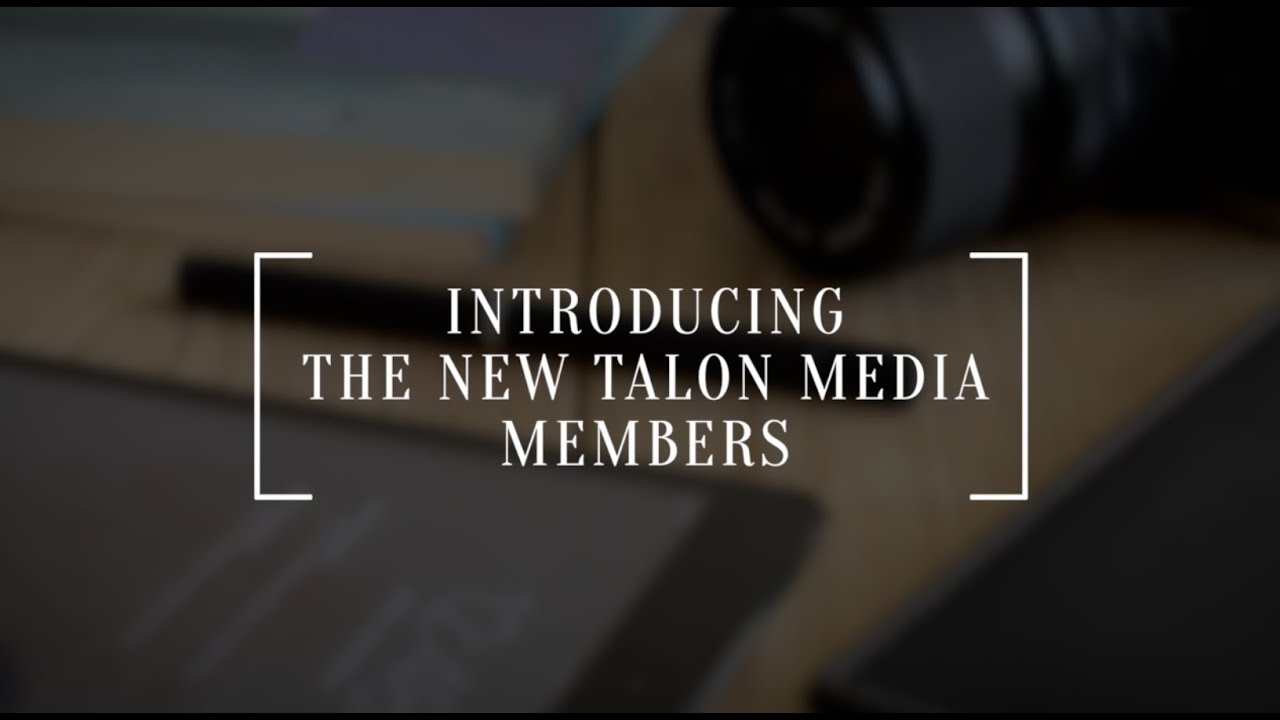 Introducing new members of 2020-2021 Talon Media members! - YouTube