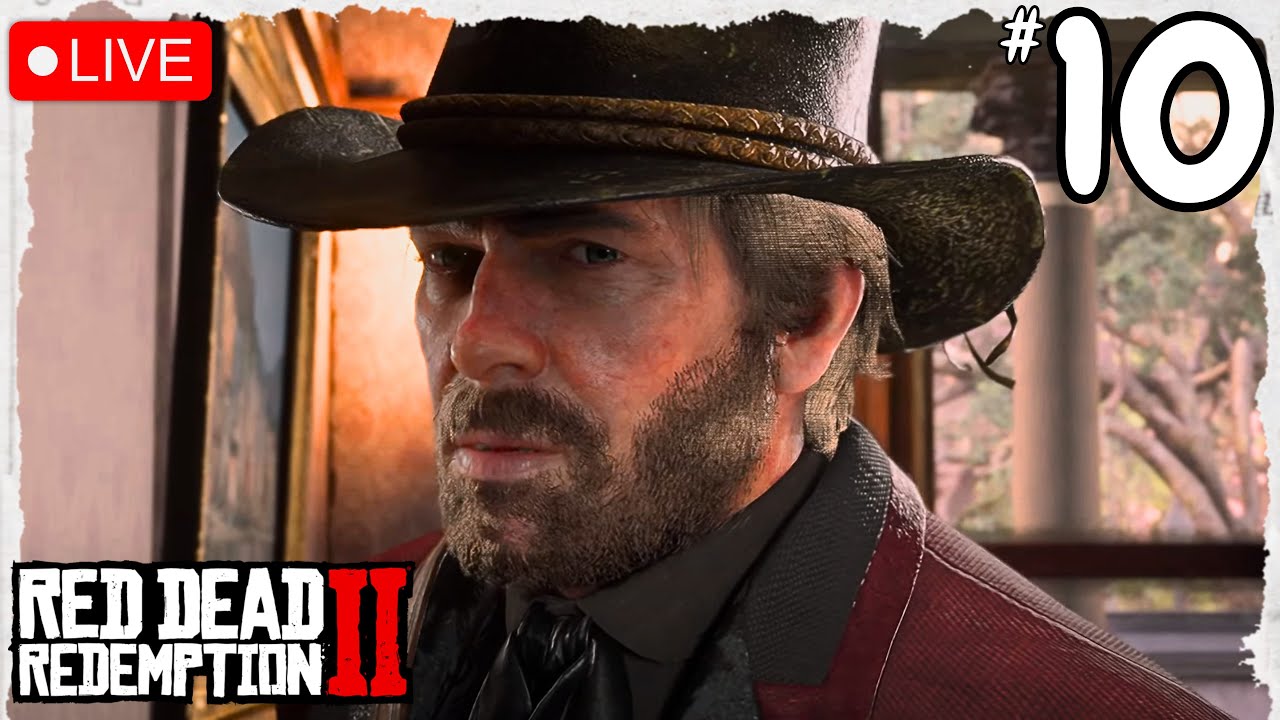 🔴Live! ST. DENIS is a wild TOWN! Playing RED DEAD REDEMPTION 2 in 2024 ...
