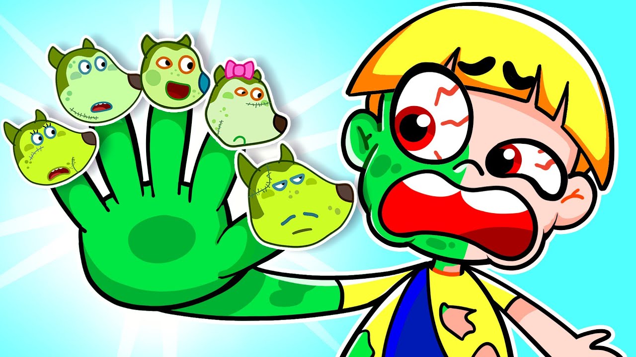 Zombie Finger Family with Wolfoo & Friend - Kids Songs & Nursery Rhymes ...