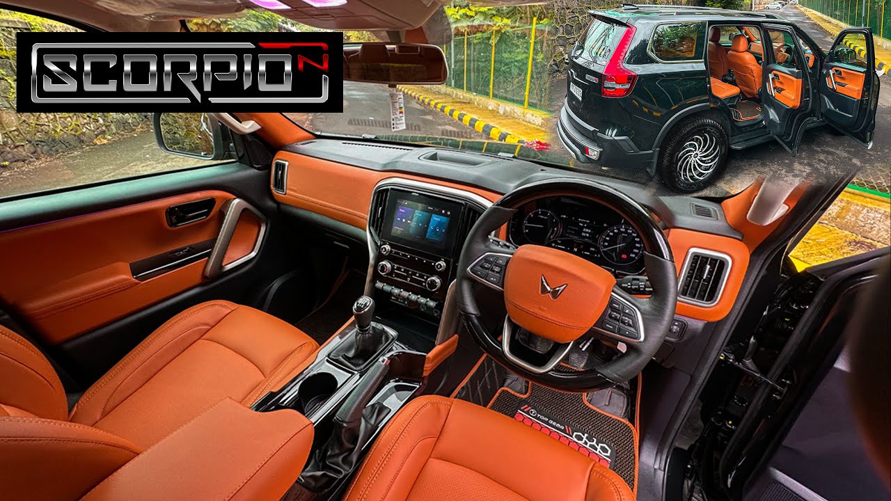 SCORPIO N With INDIA'S BEST INTERIOR MAKEOVER | BETTER THAN OEM ...