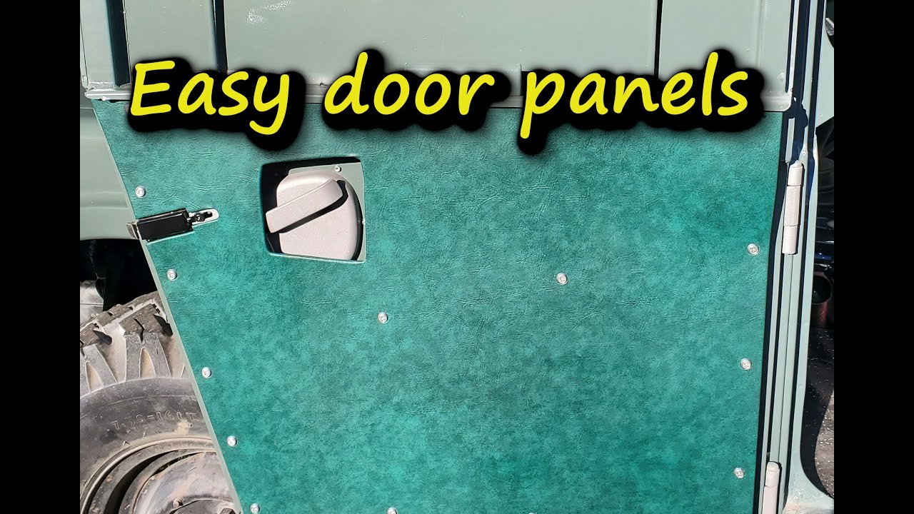 Make your own door panels! - YouTube