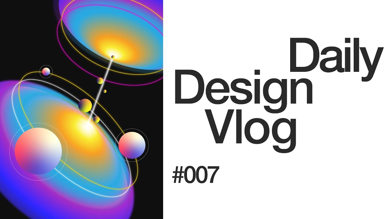 Daily Graphic Design Vlog #07 - YouTube