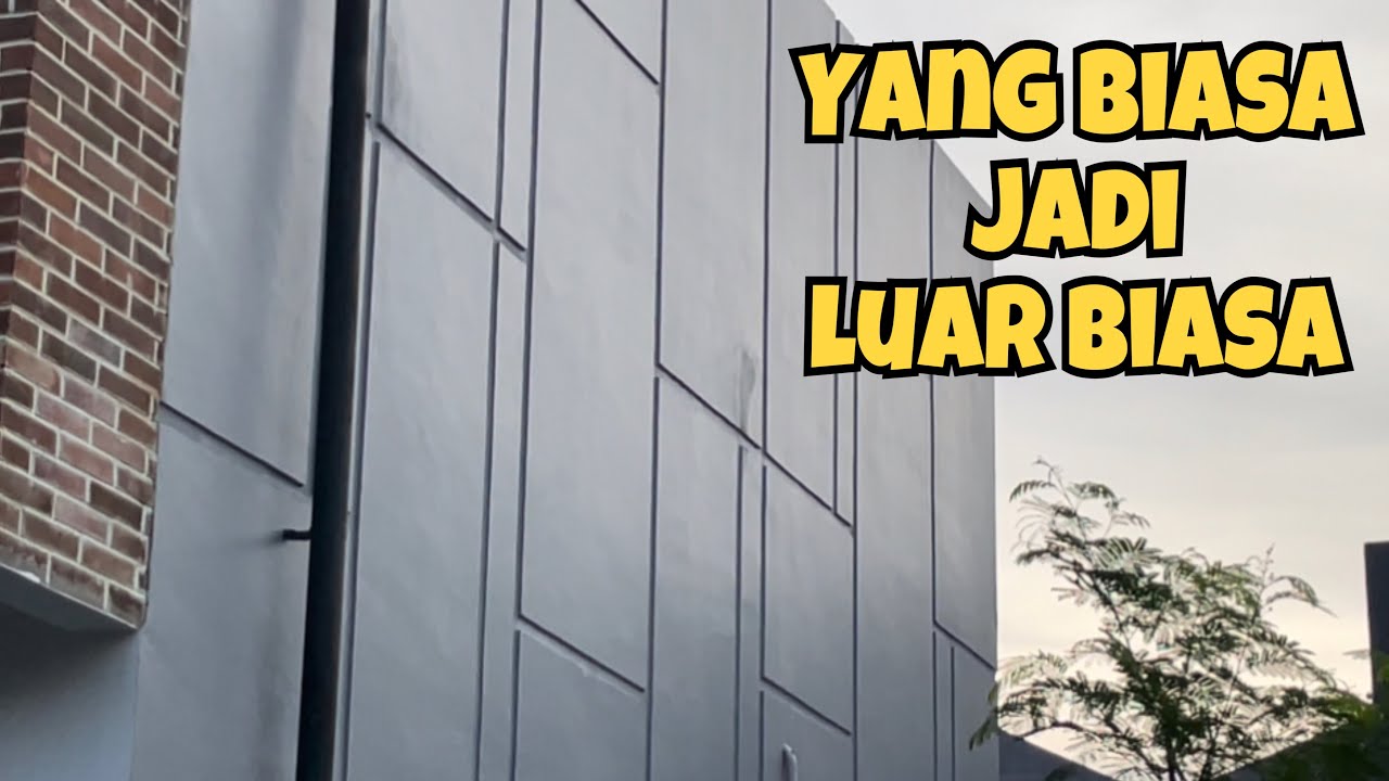 Motif Tali Air Bikin Dinding Lebih Eye Catching 😍 - YouTube