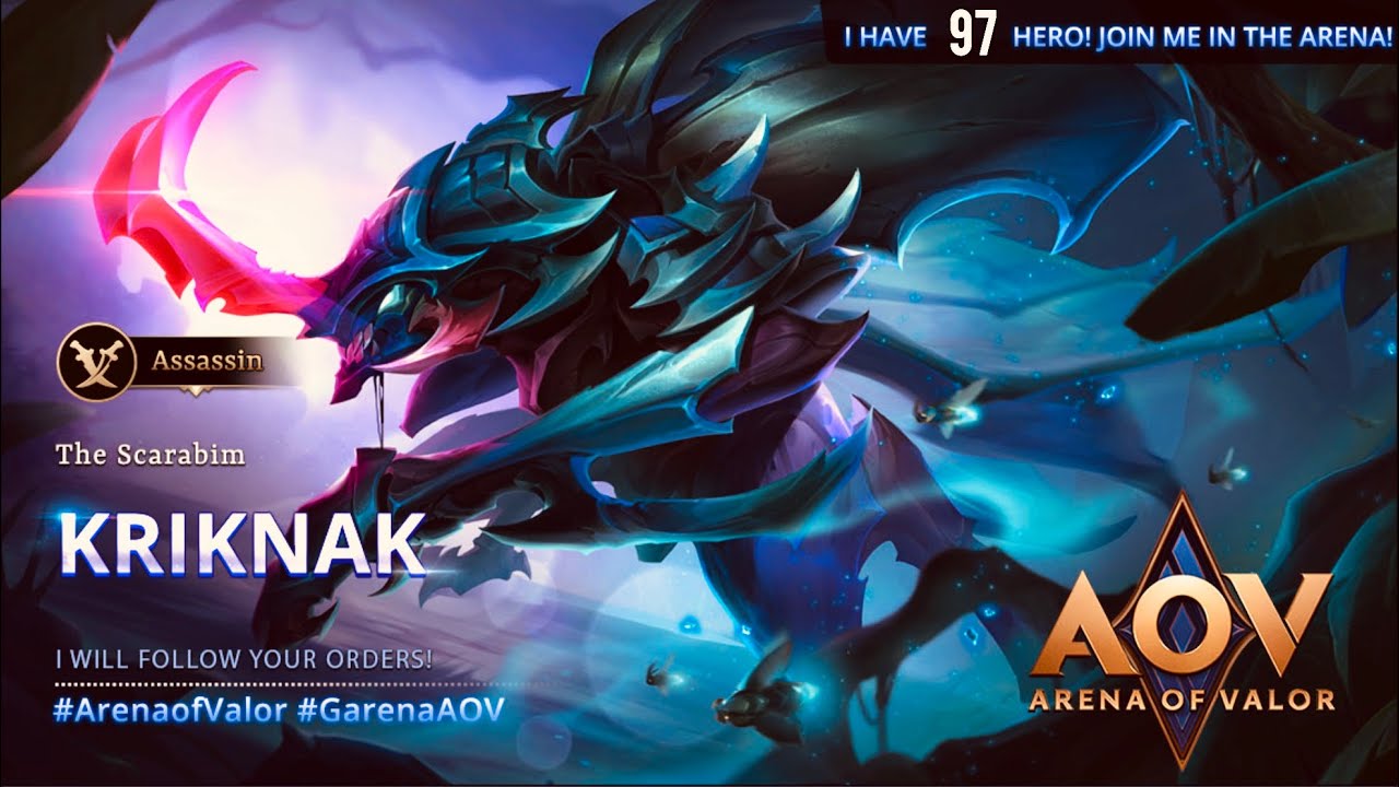 AOV - Arena Of Valor - Kriknak gameplay - YouTube