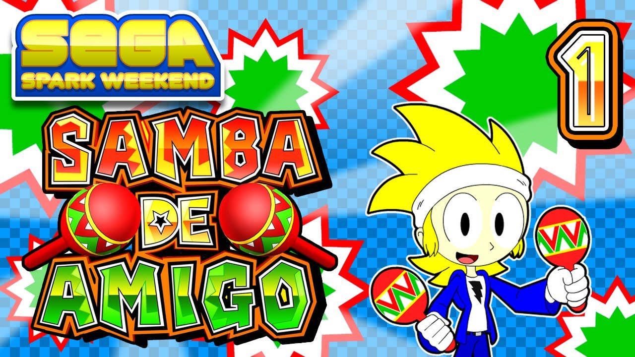 Sega Spark Weekend - Samba De Amigo (Wii) - Monkey Mambo Party! - YouTube
