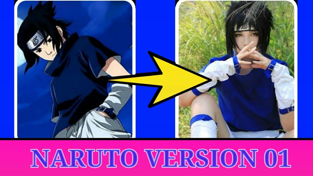 NARUTO, Anime and Human Version 01 | Naruto, Sasuke, Sakura, Kakashi ...