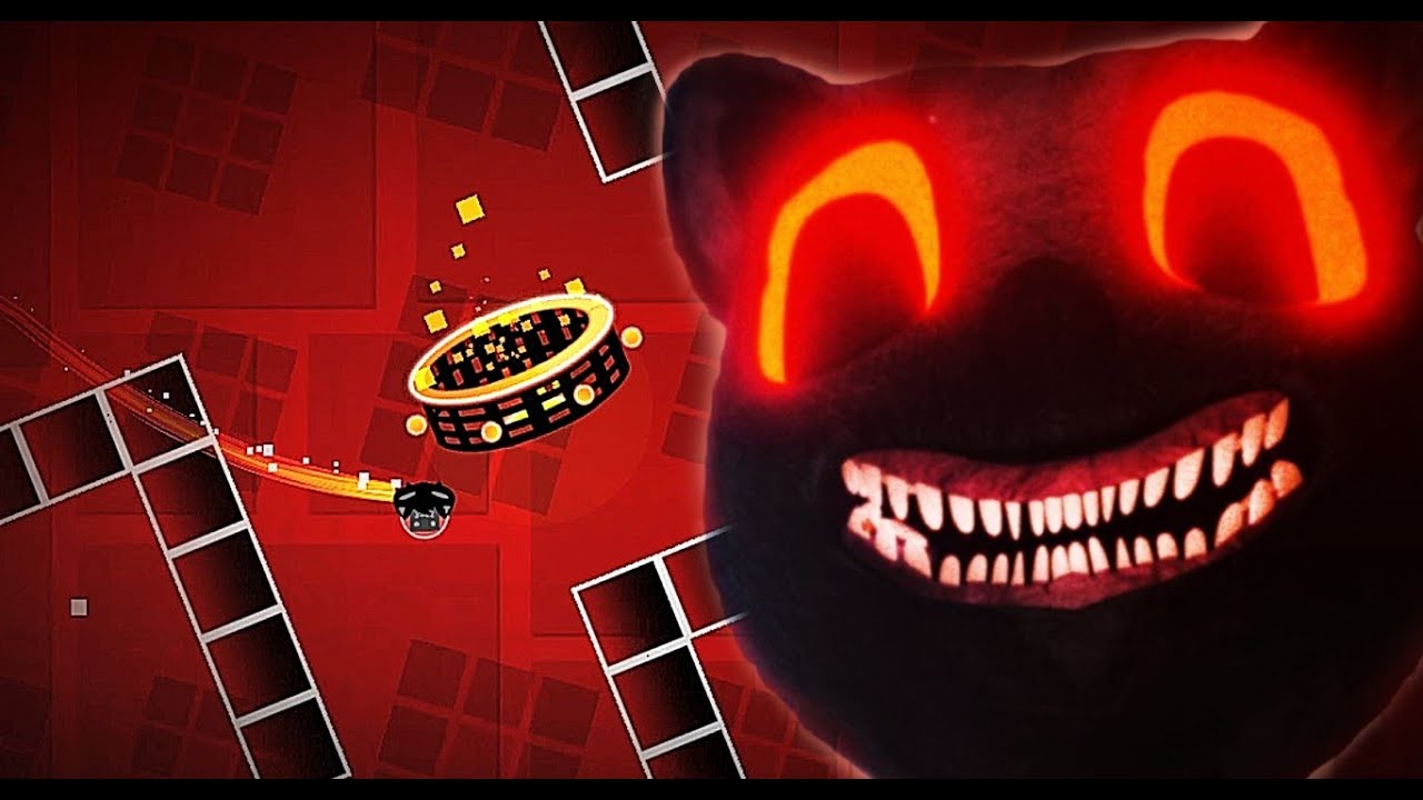 "He's the Cartoon Cat" Layout | Geometry Dash - YouTube