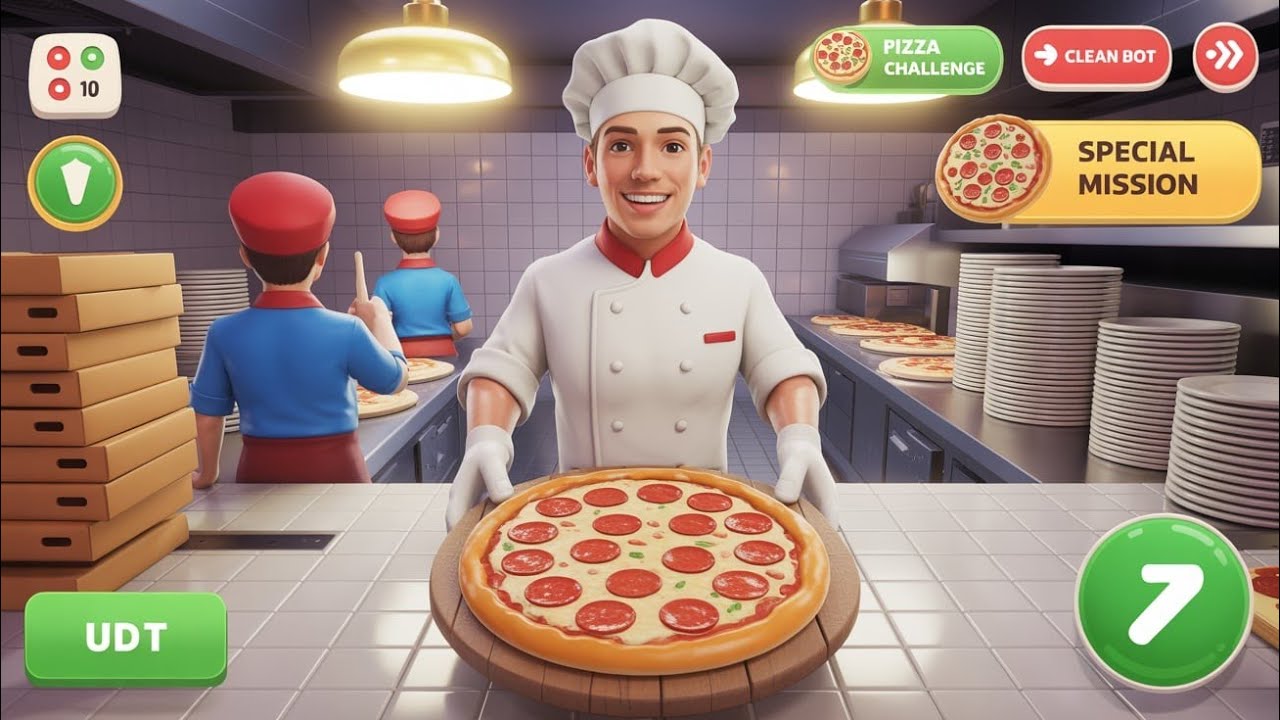 Pizza Challenge Gameplay 🍕 | Fun Restaurant Cooking Game - YouTube
