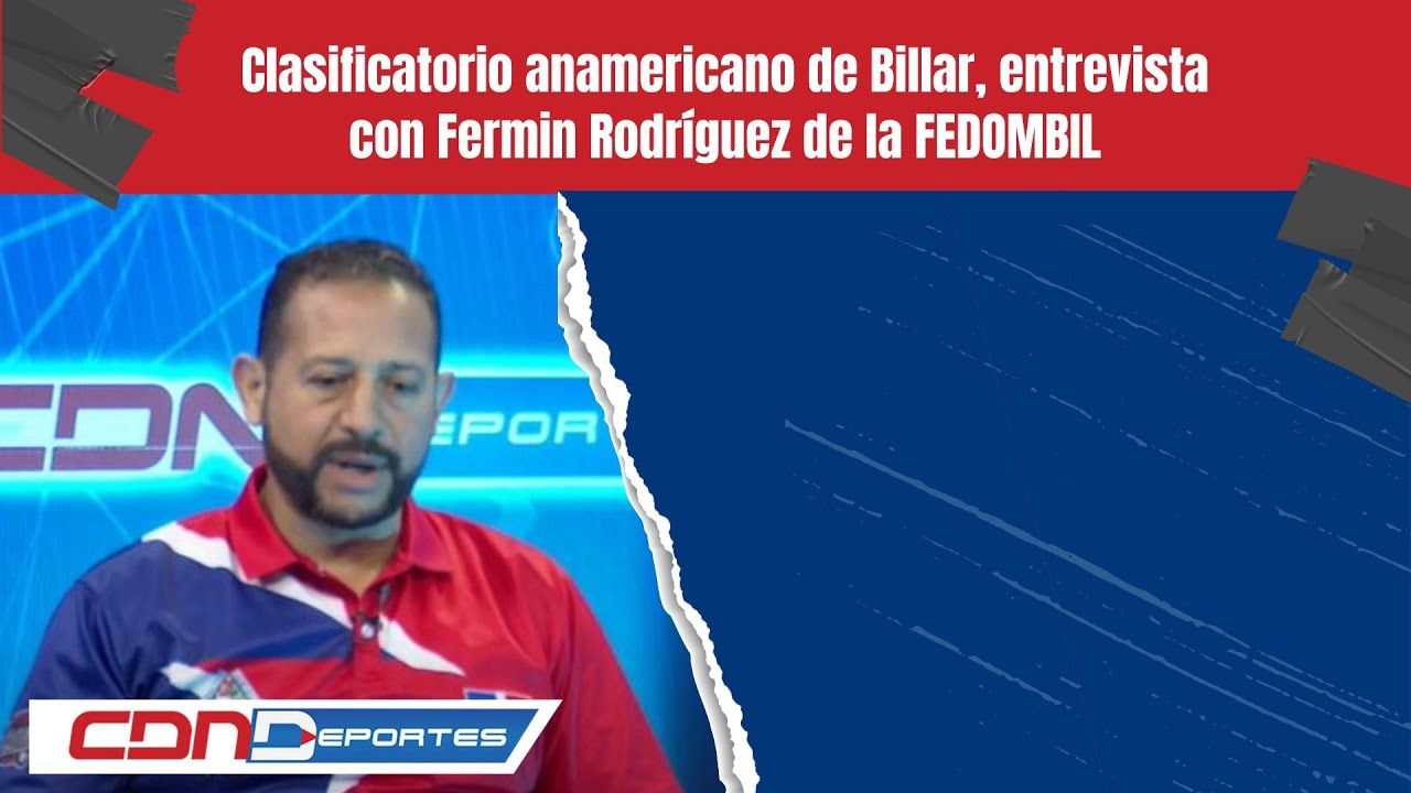 Clasificatorio anamericano de Billar, entrevista con Fermin Rodríguez ...