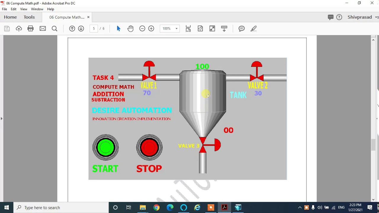 2 SCADA TANK FILLING 70 30 - YouTube