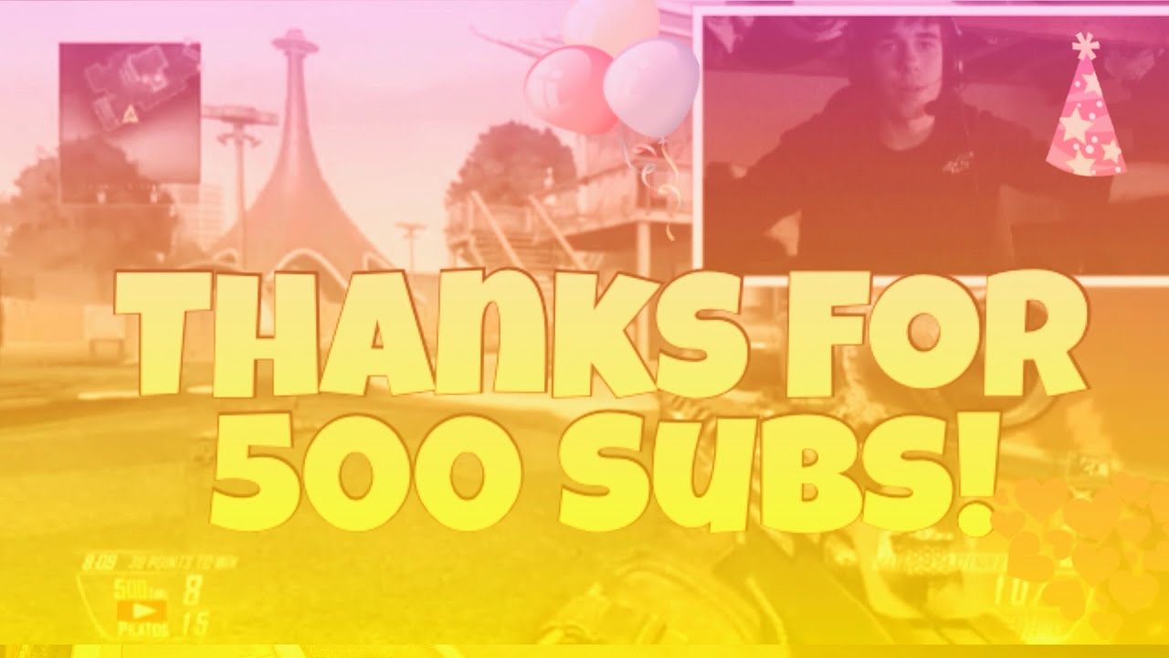 Thanks For 500 Subs! (Live Com) - YouTube