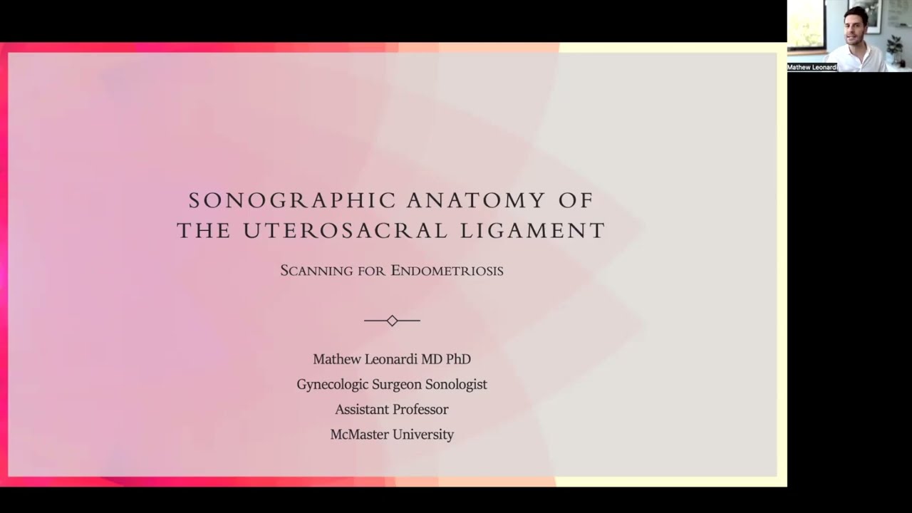 Uterosacral Ligament Anatomy