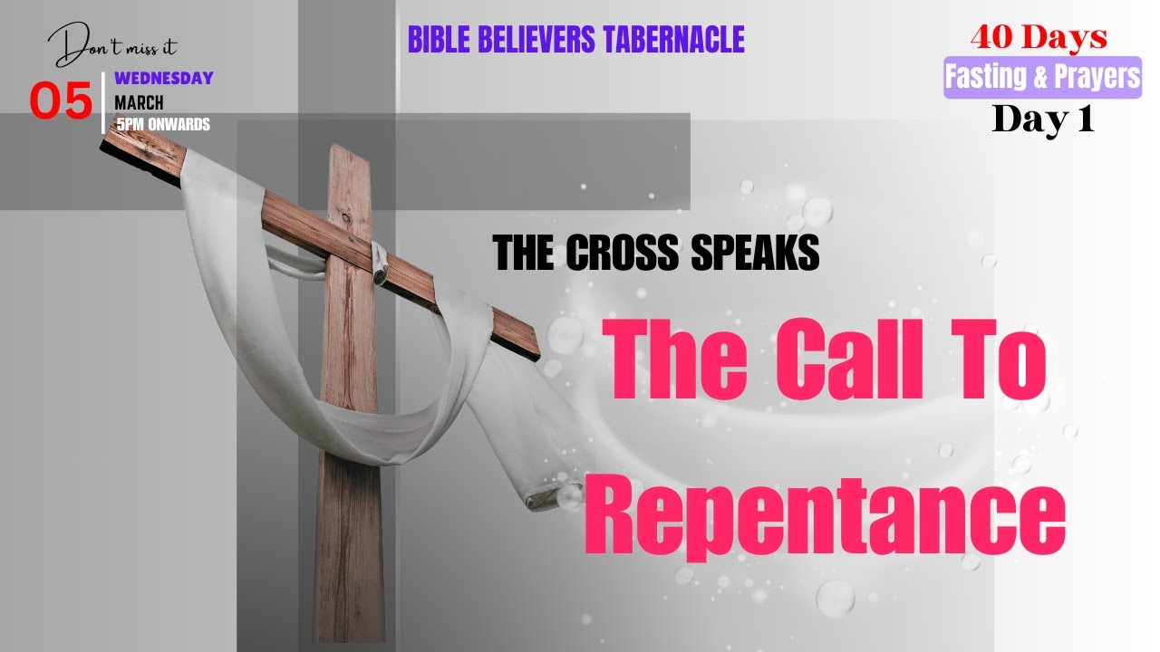 🔴 Repentance and Returning To God : The Call To Repentance || The Cross ...