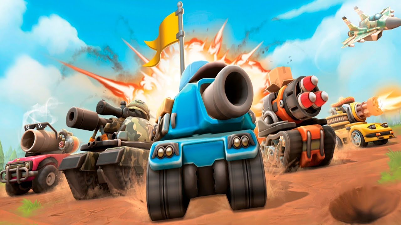 THE TANKS BATTLES Gameplay Walkthrough PICO TANKS Android Game - YouTube