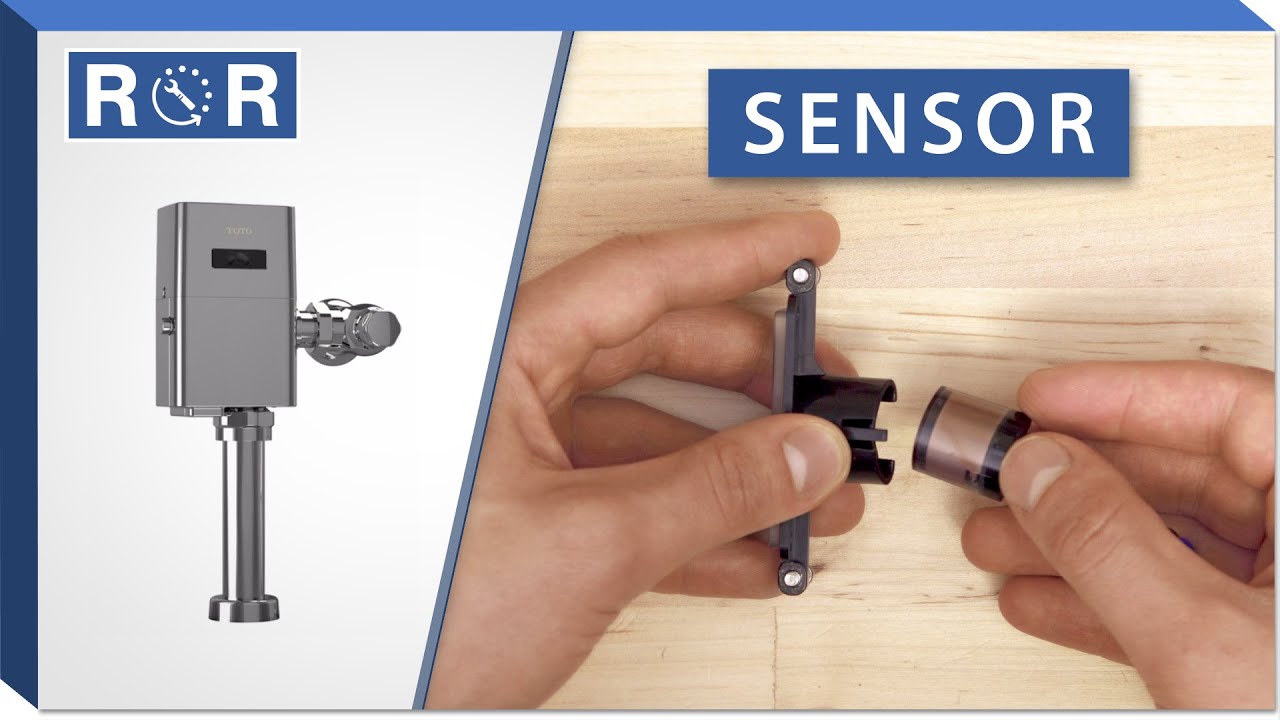 TOTO EcoPower Flushometer | Sensor | Repair and Replace - YouTube