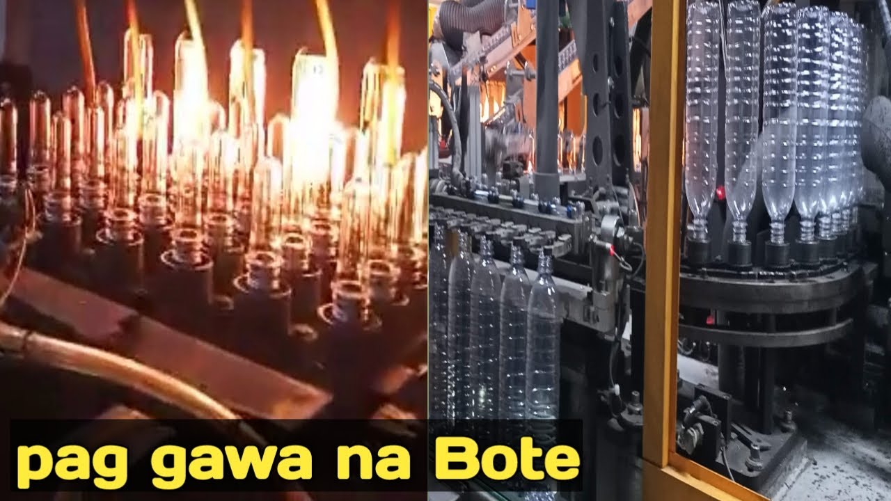 Proseso kong paano ginagawa ang Bote Ng Mineral Water dito sa Taiwan ...