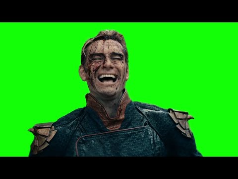 Homelander laughing — The Boys green screen