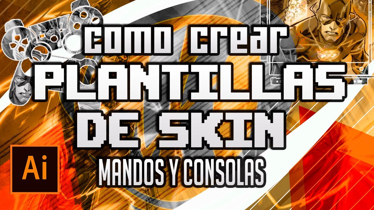 CREAR PLANTILLAS PARA SKIN desde cero con imagen base - YouTube