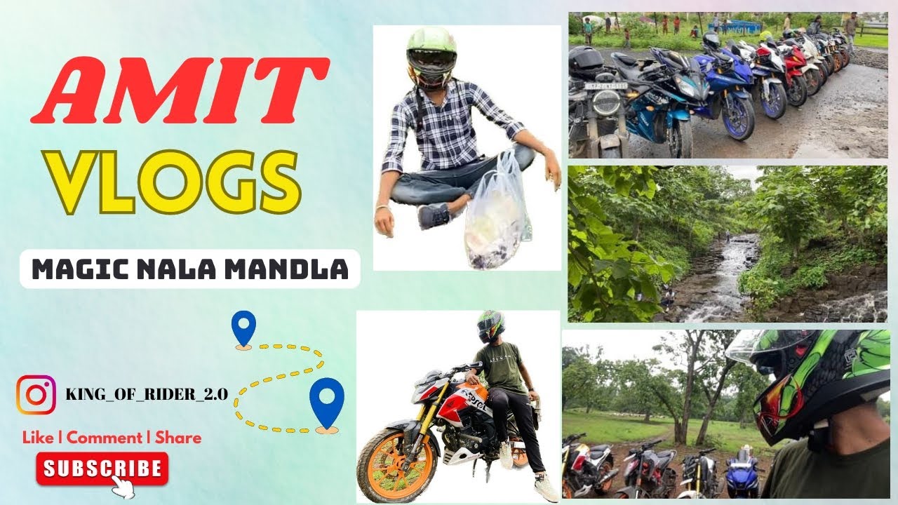 Magic Nala mandla | sunday fun ride | ( AMIT VLOGS )| - YouTube