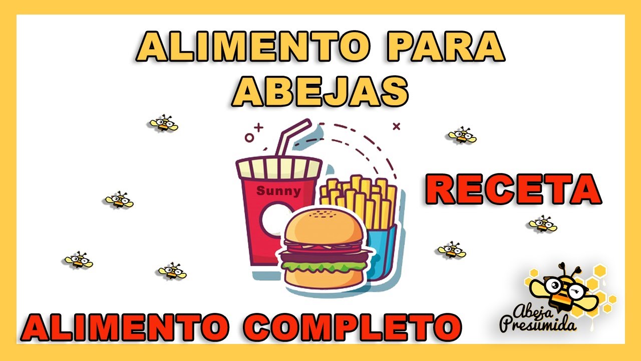 Alimento COMPLETO para Abejas 🐝🧡🎥 Receta completa - YouTube