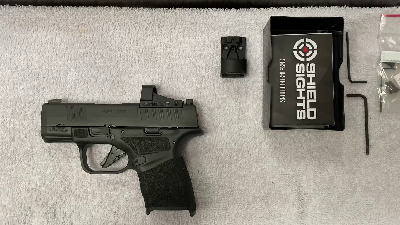Shield SMSc Optic for Springfield Hellcat - YouTube