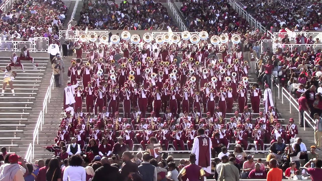Alabama A&M University Band 2014 Homecoming - Latch - YouTube
