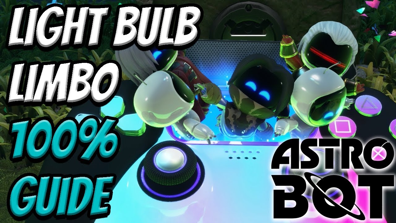 Light Bulb Limbo 100% Guide - All Bots & Puzzle Pieces | Astro Bot ...