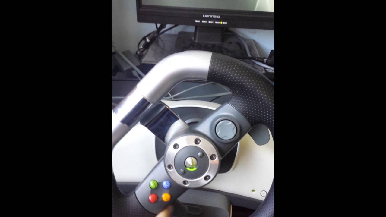Volante Microsoft Xbox 360 Funcionamiento - YouTube