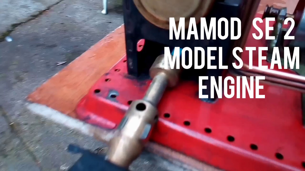 Mamod SE 2 Model Steam Engine (starting , running) - YouTube