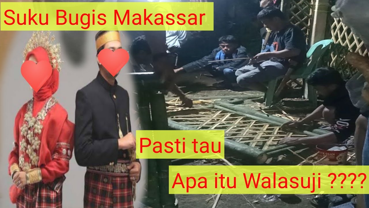 Membuat walasuji, dekorasi pesta, adat dan budaya suku Bugis Makassar ...