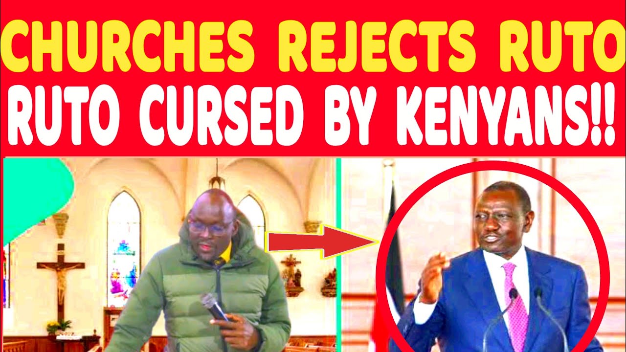 Hot Crisis as apostle Michael mband badly chased Ruto in his church ...
