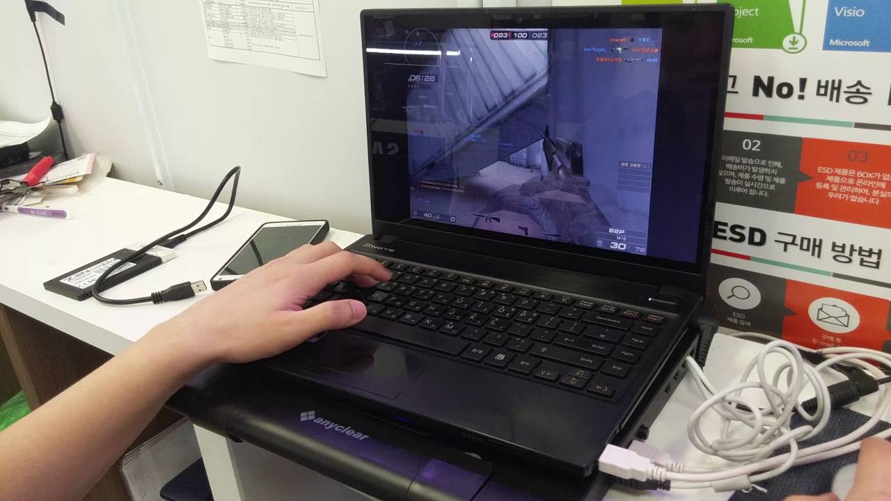 LG P420 서든 - YouTube