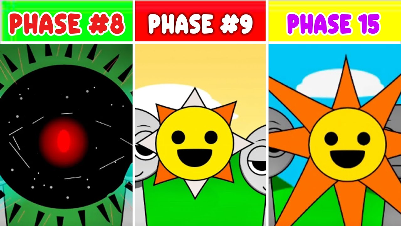 Incredibox Sprunki Phase 8 Vs Phase 9 Vs Phase 15 But ALive (New Mod ...