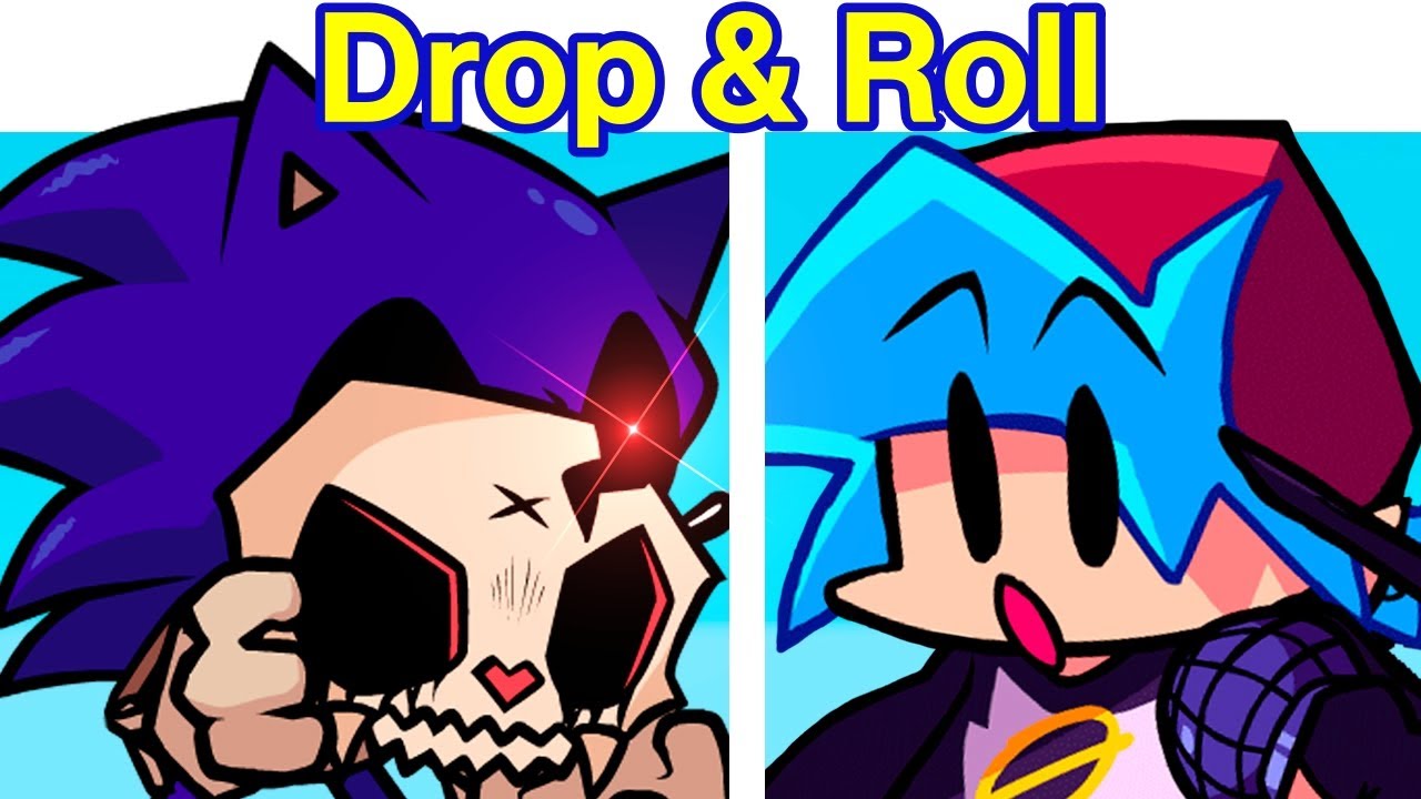 Friday Night Funkin' Vs Sonic.EXE Rerun UST | Drop And Roll Charted ...