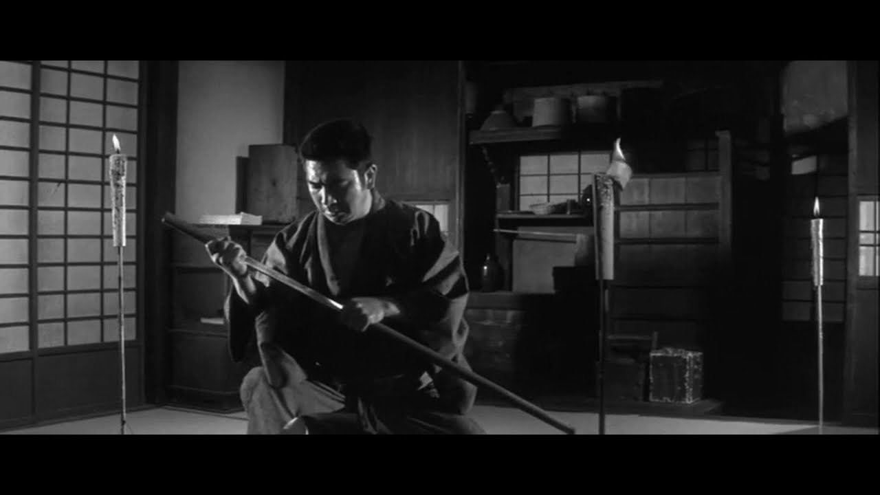 Zatoichi: Secret exercise of sword fighting - YouTube