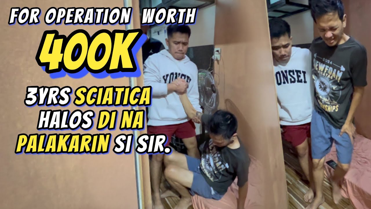 Wag na hintayin humantong sa ganitong sitwasyon. 3yrs sciatica for ...