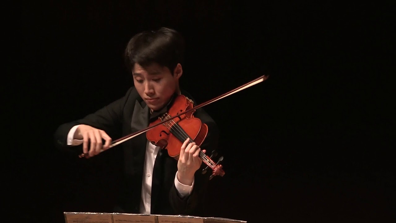 Jinsu park plays Stravinsky Divertimento and Ravel Tzigane - YouTube