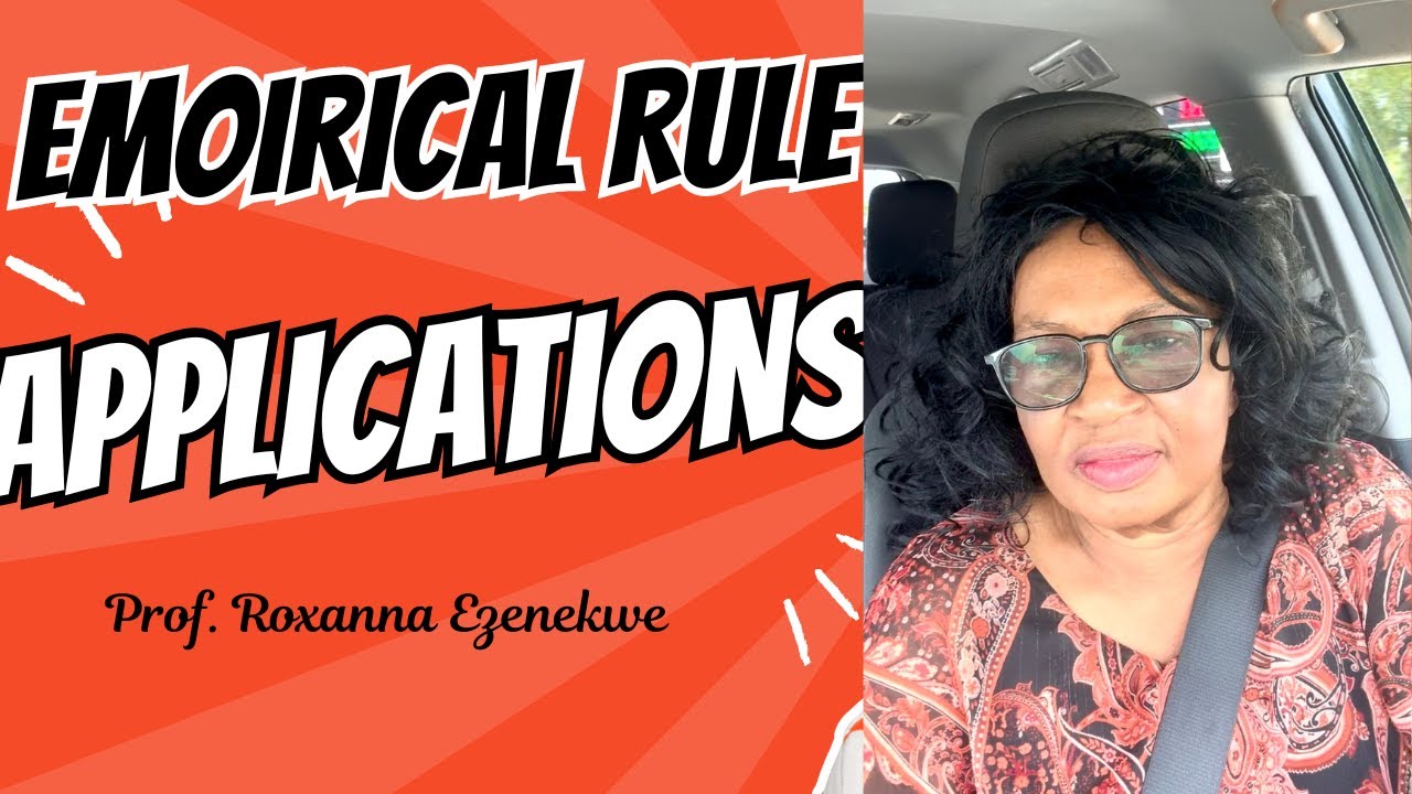 How The Empirical Rule Affects Your Life (Real World Applications ...