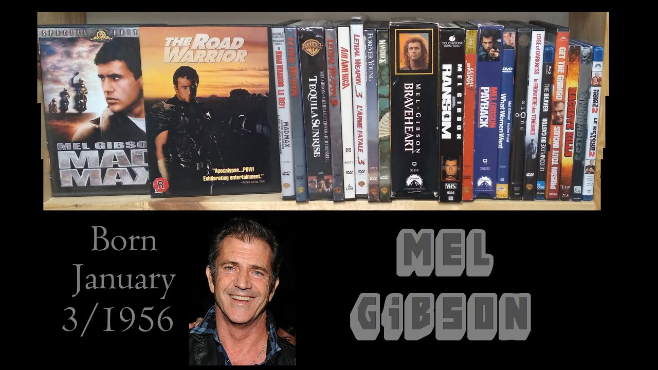 My Mel Gibson Movie Collection - YouTube
