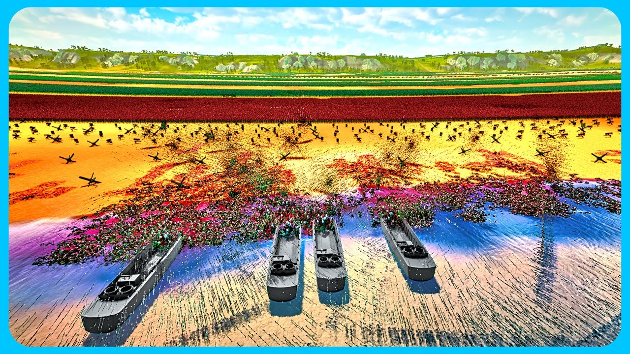 Soldiers by Century vs 5,000,000 SAMURAI - Ultimate Epic Battle ...