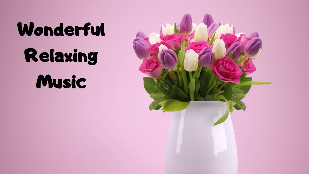 😍 🎶 Wonderful Relaxing Music & Beautiful Tulips (Meditation, Stress ...