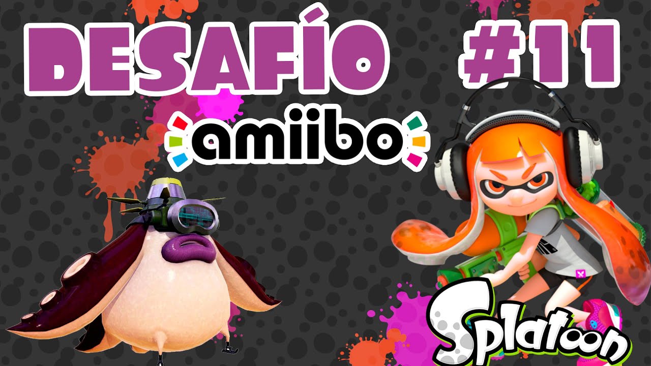 Desafío Amiibo #11 Inkling Chica - Splatoon - Octoabducción en la Mina ...