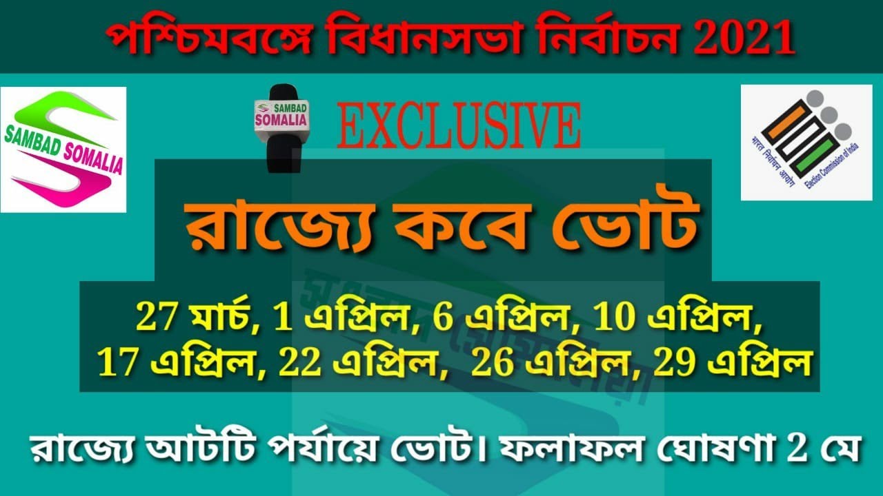 WB ELECTION DATE ANNOUNCED 2021 - YouTube