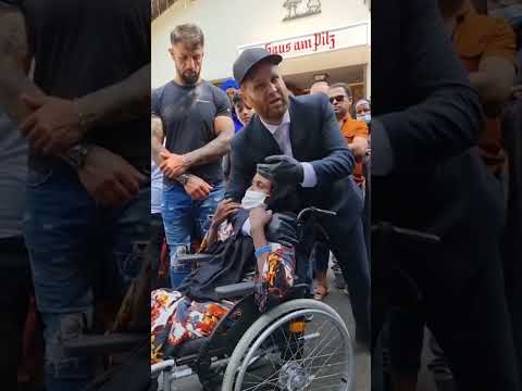 God's miracle in Germany. The paralyzed woman.