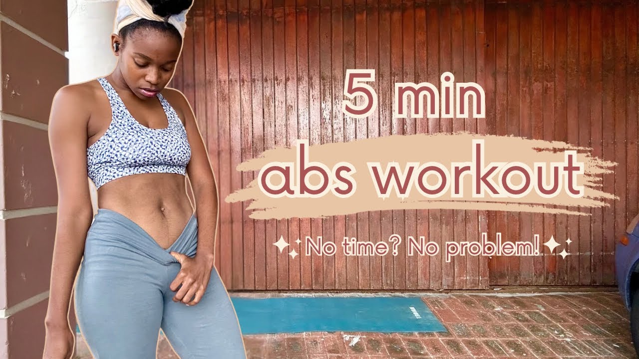 5 MIN FLAT BELLY ABS WORKOUT - Adios belly fat, hello abs 😍 (no ...