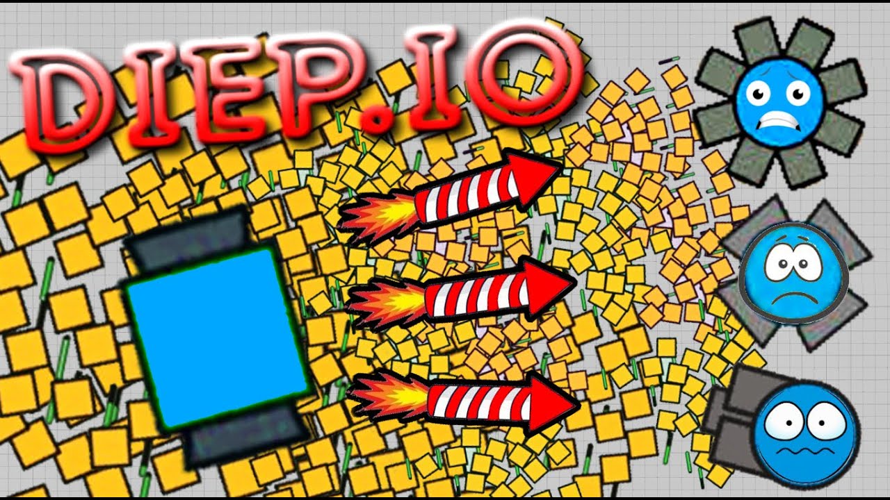 DIEP.IO - BEST CLASS SETUP !! // MAXED NECROMANCER GAMEPLAY // SERVER ...