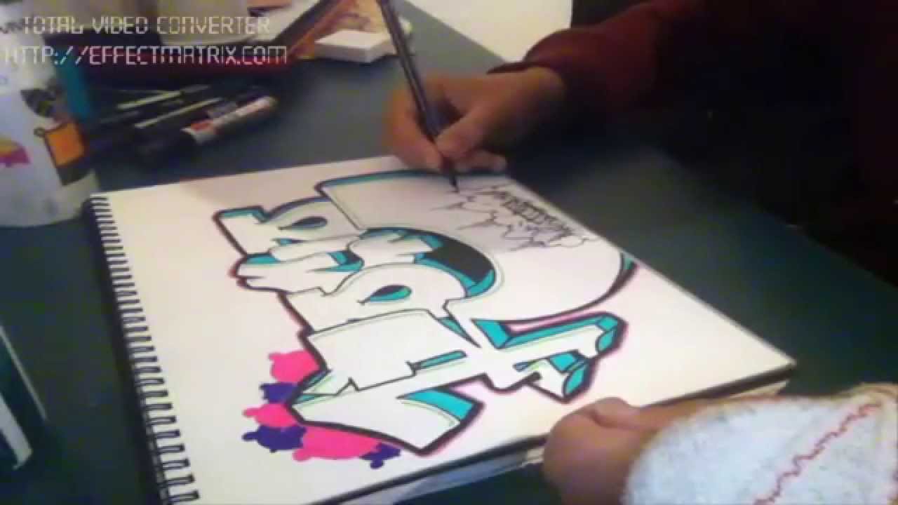 Graffiti by Carkajack "Rocio" in Blackbook - YouTube