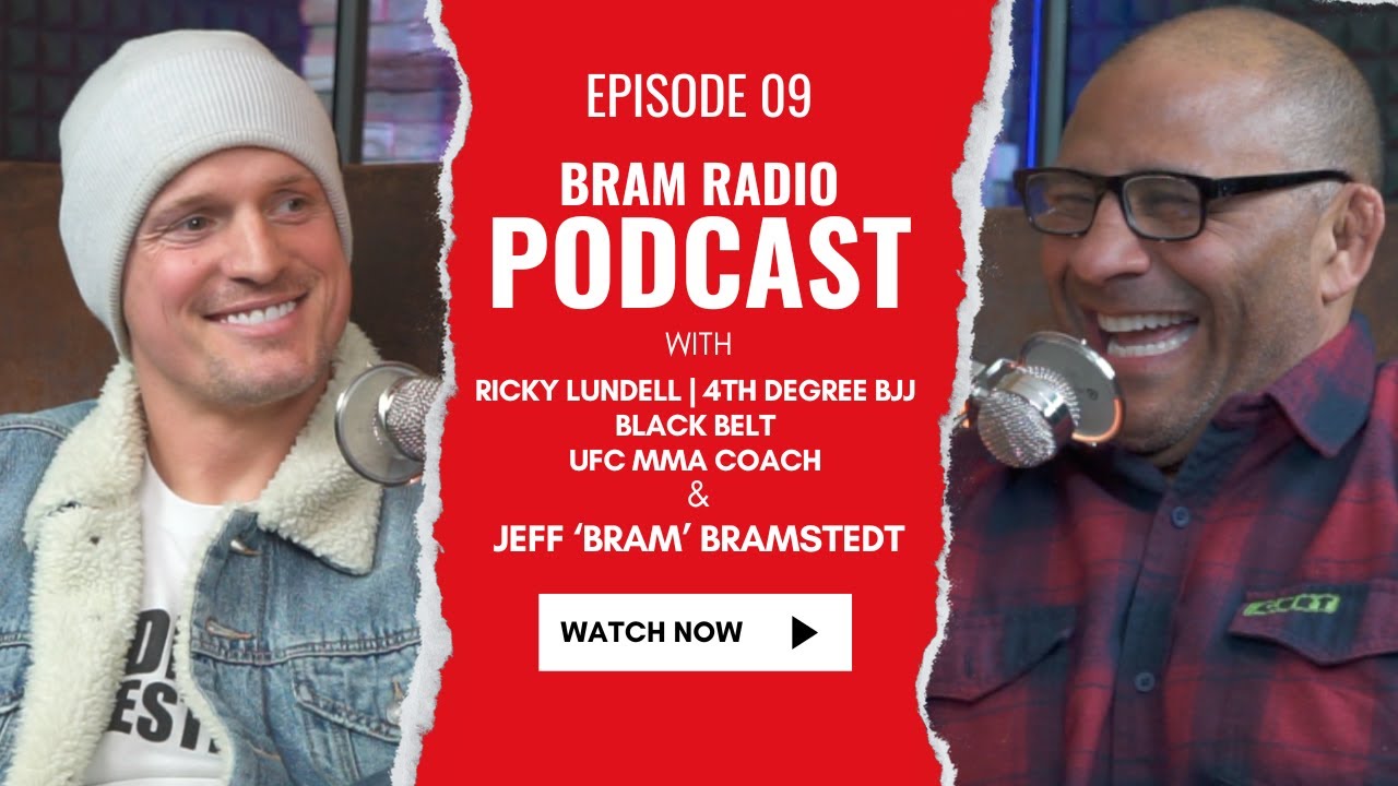 Bram Radio | EP09 | Ricky Lundell | Former D1 Wrestler | 4th Degree BJJ ...